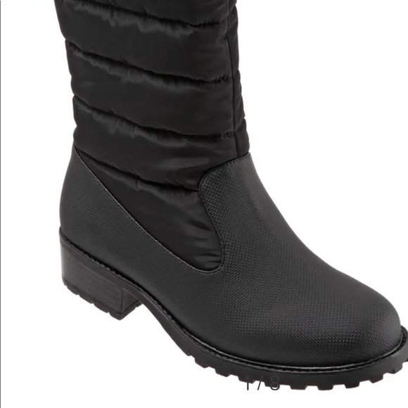 Shoes | Trotters Benji Water Resistant Boot Black 11 New With Defects ...